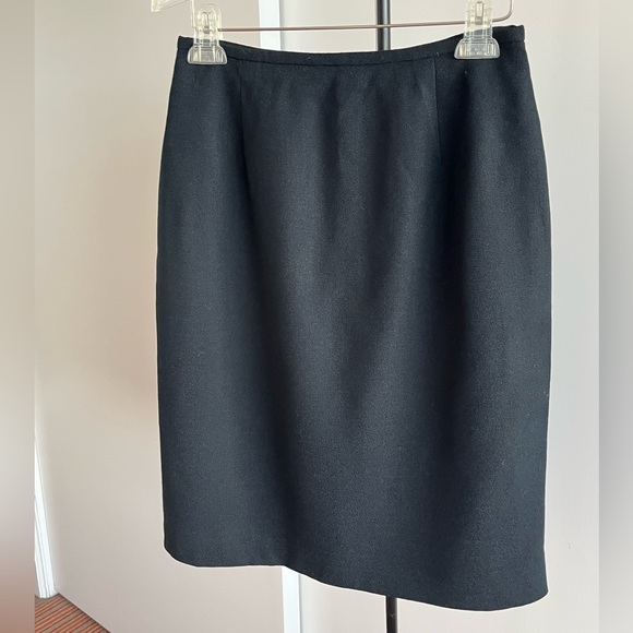 Rena Rowan | Skirts | Rena Rowan By Saville Black Wool Pencil Skirt ...